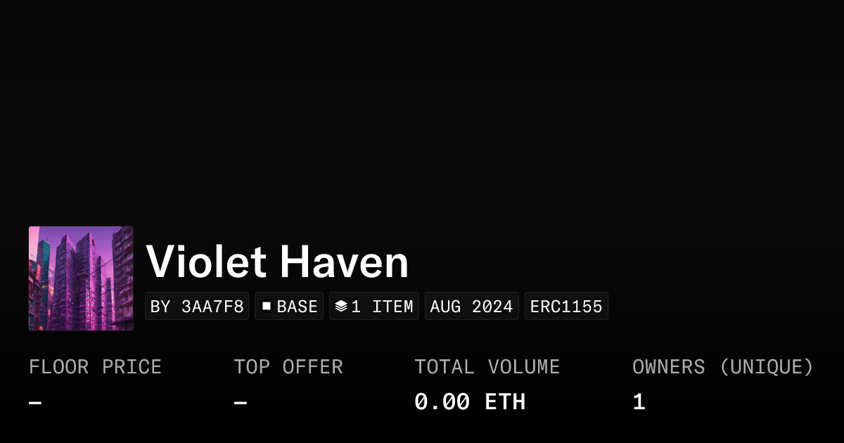 Violet Haven - Collection | OpenSea