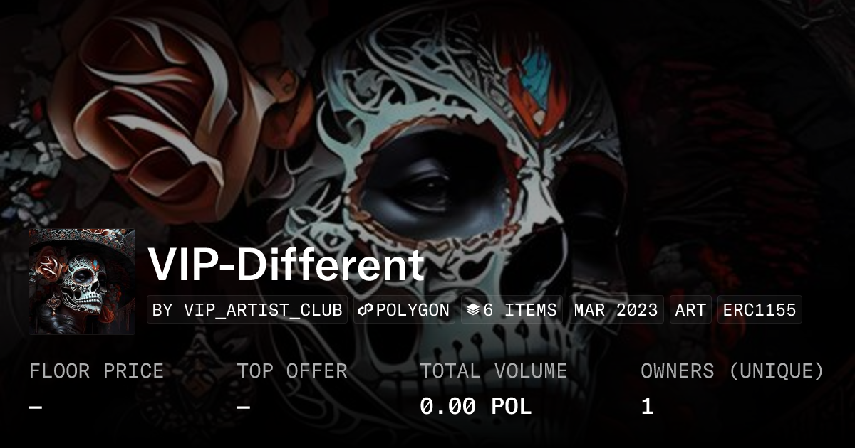 VIP-Different - Collection | OpenSea