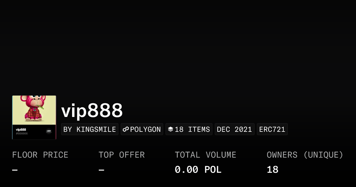 vip888 - Collection | OpenSea