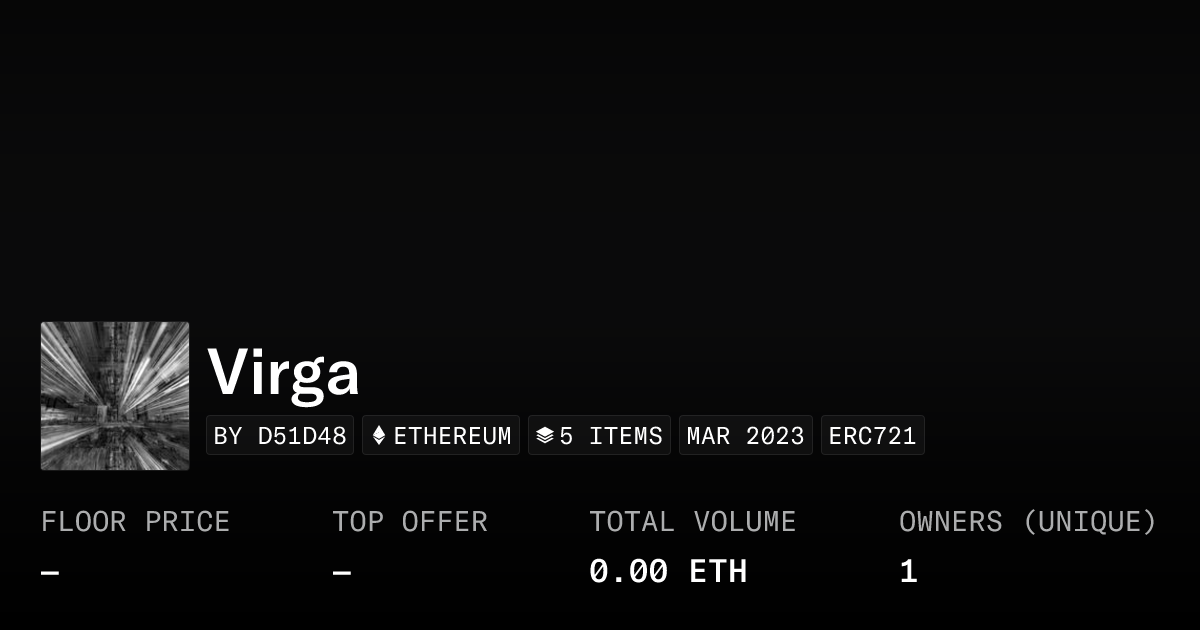 Virga - Collection | OpenSea