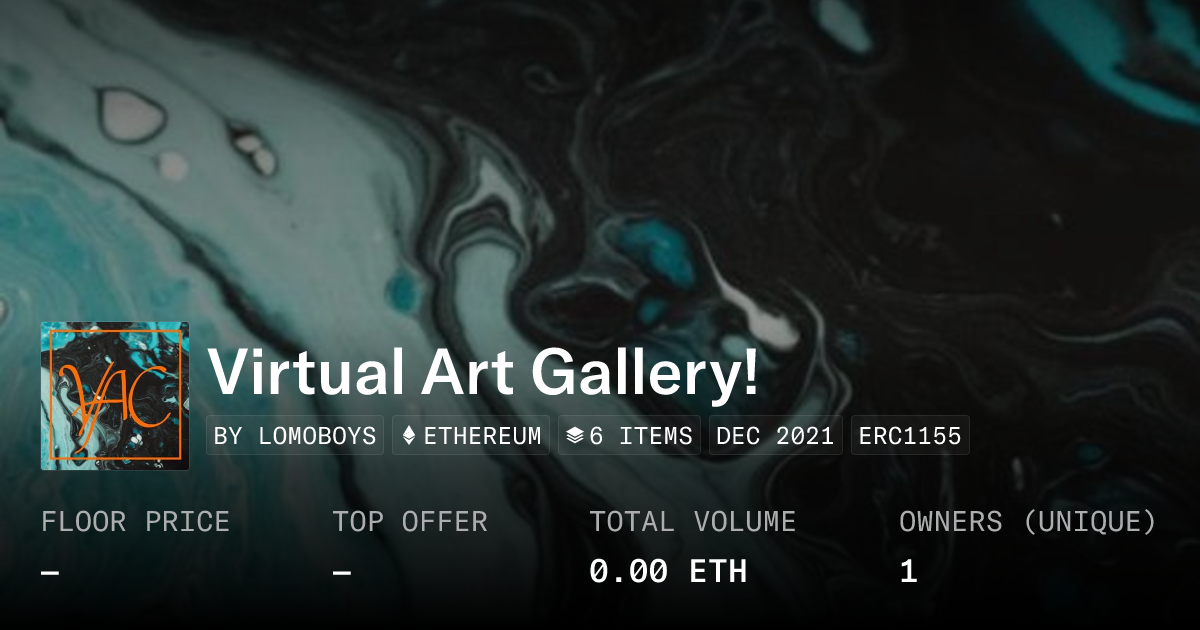 Virtual Art Gallery! - Collection | OpenSea