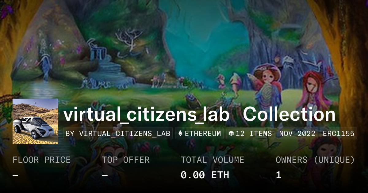 virtual_citizens_lab Collection - Collection | OpenSea