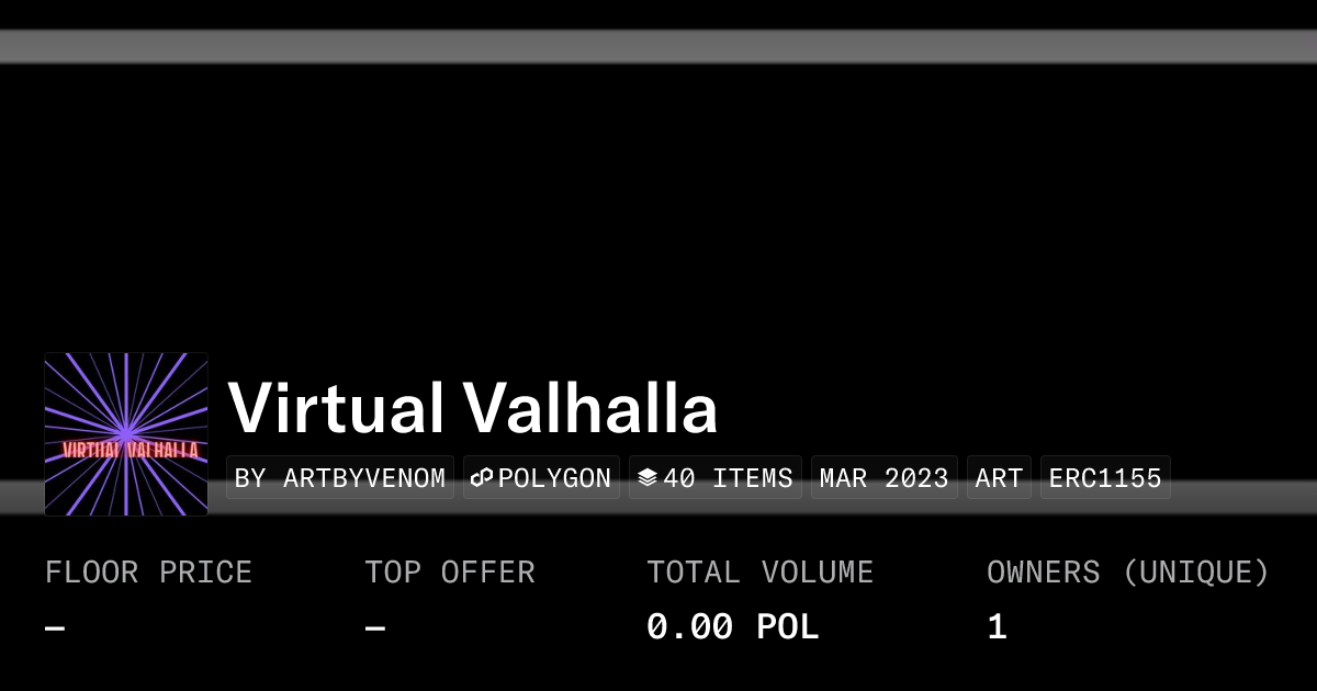 Virtual Valhalla - Collection | OpenSea