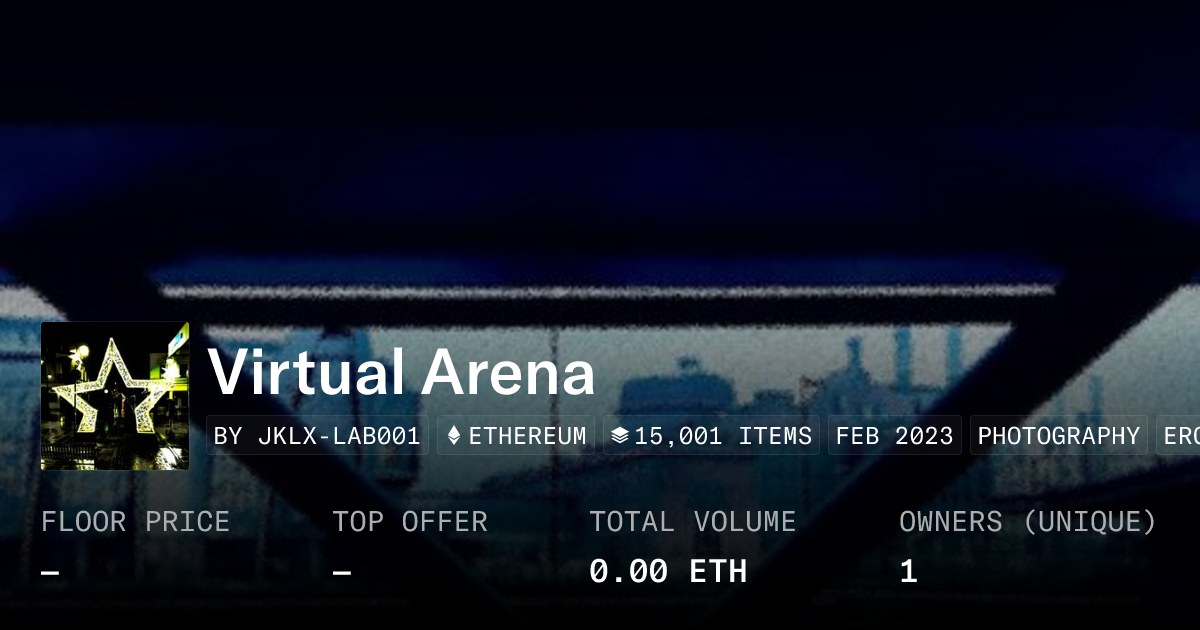 Virtual Arena - Collection | OpenSea