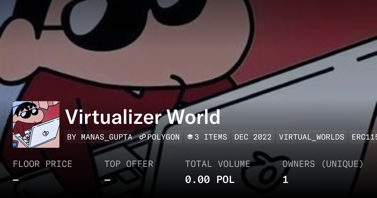 Virtualizer World - Collection | OpenSea