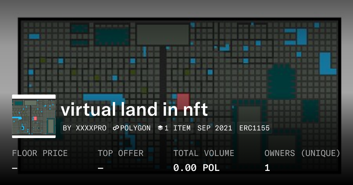virtual land in nft - Collection | OpenSea