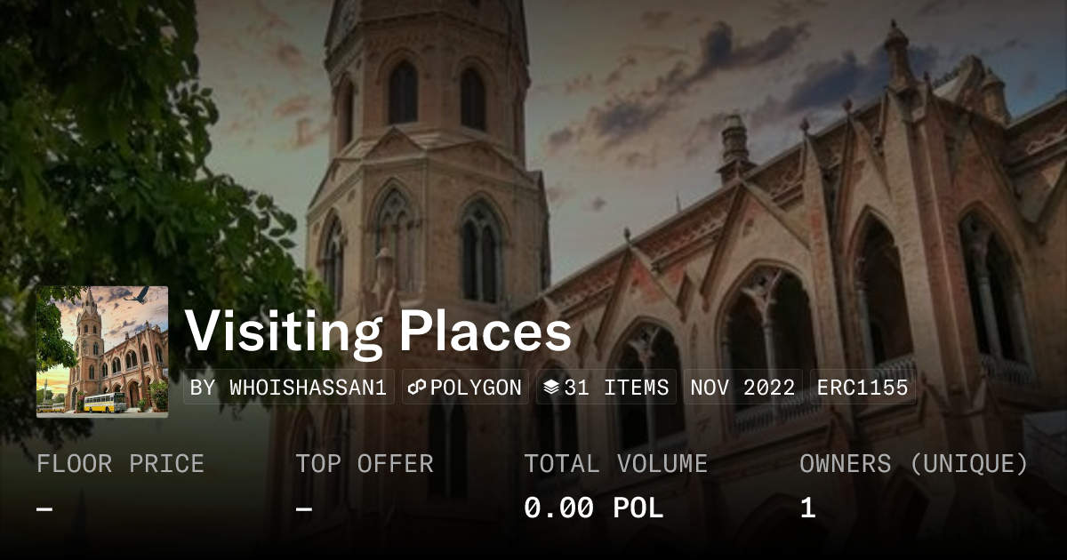 Visiting Places - Collection | OpenSea