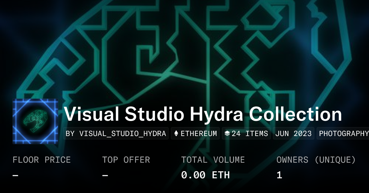 Visual Studio Hydra Collection - Collection | OpenSea