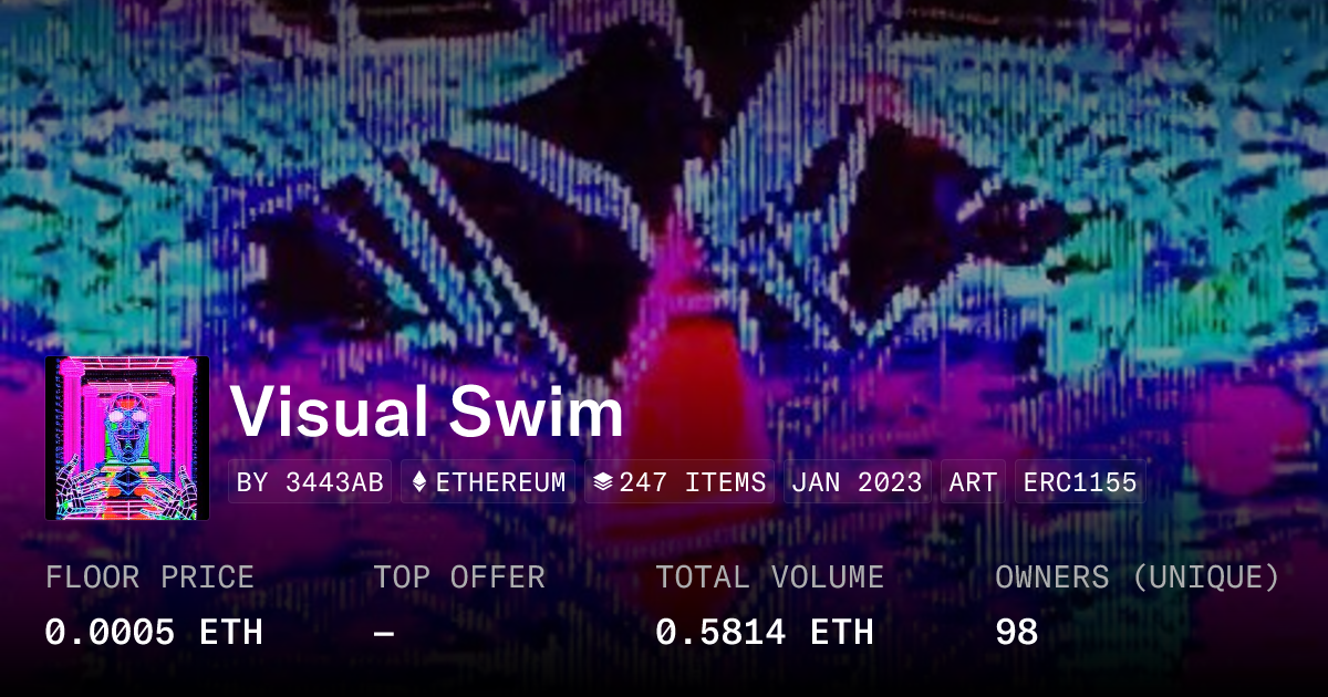 Visual Swim - Collection | OpenSea