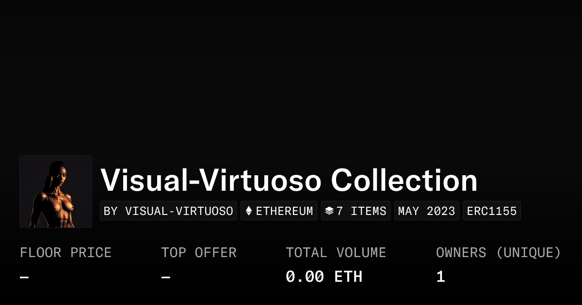 Visual-Virtuoso Collection - Collection | OpenSea