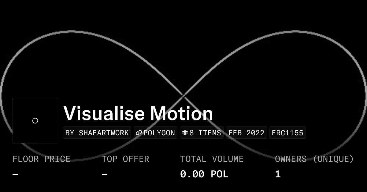 Visualise Motion - Collection | OpenSea