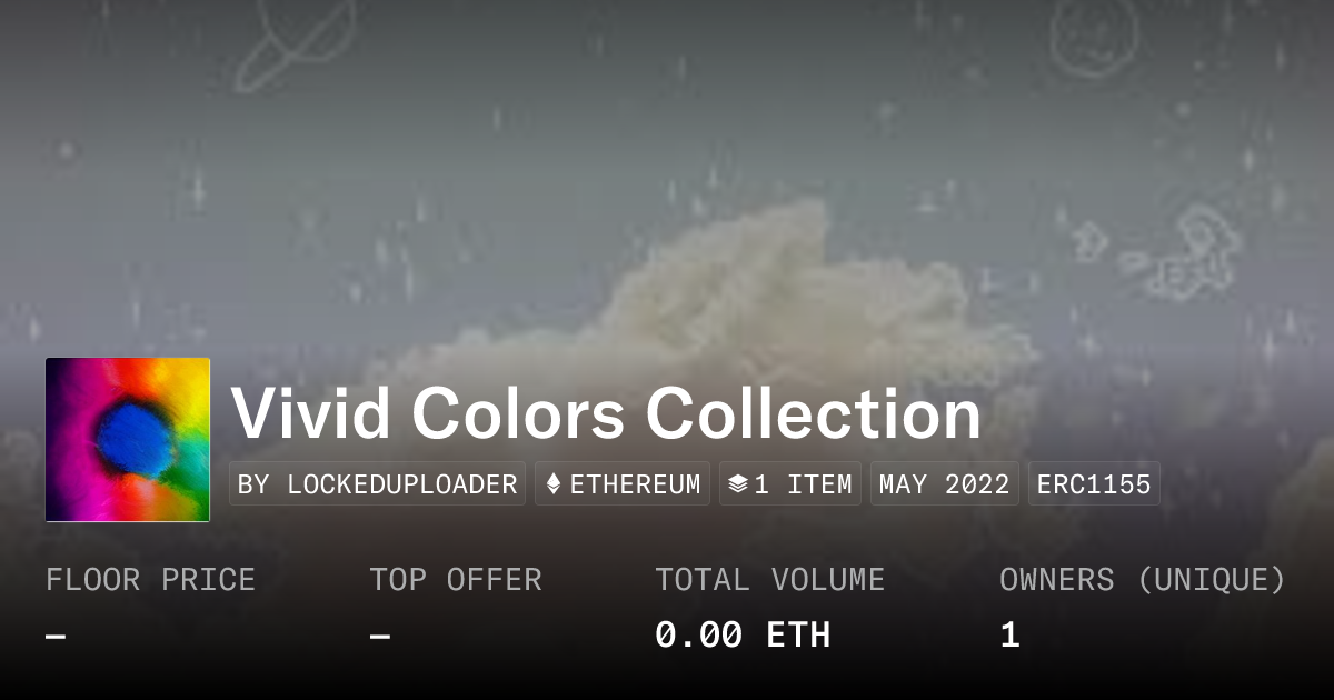 Vivid Colors Collection - Collection | OpenSea