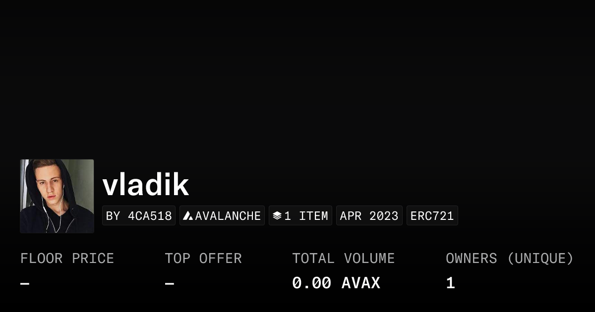 vladik - Collection | OpenSea