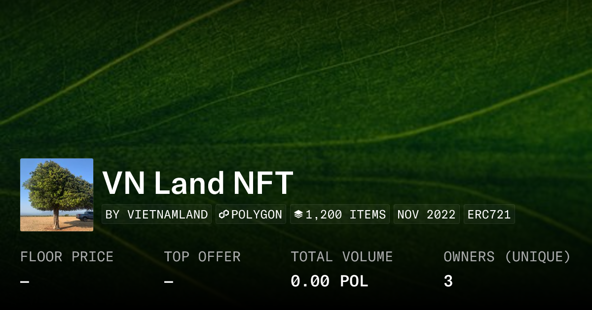 VN Land NFT - Collection | OpenSea