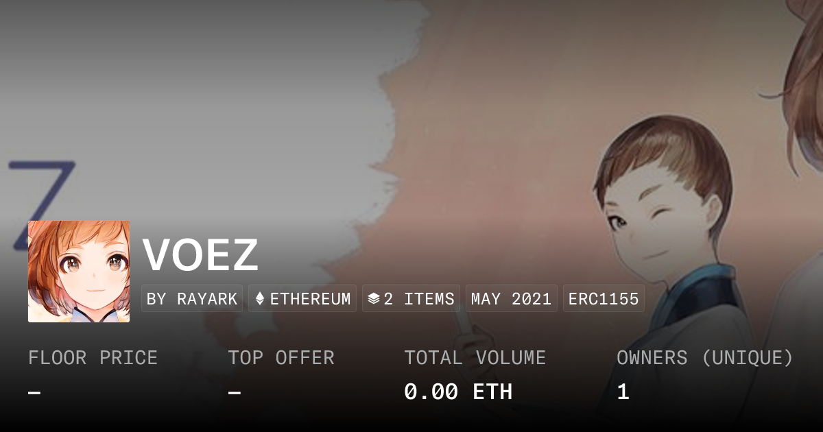 VOEZ - Collection | OpenSea