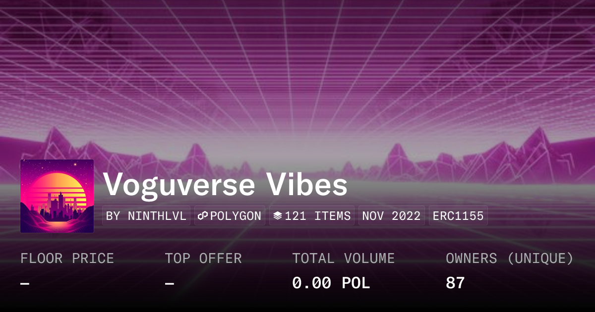 Voguverse Vibes - Collection | OpenSea