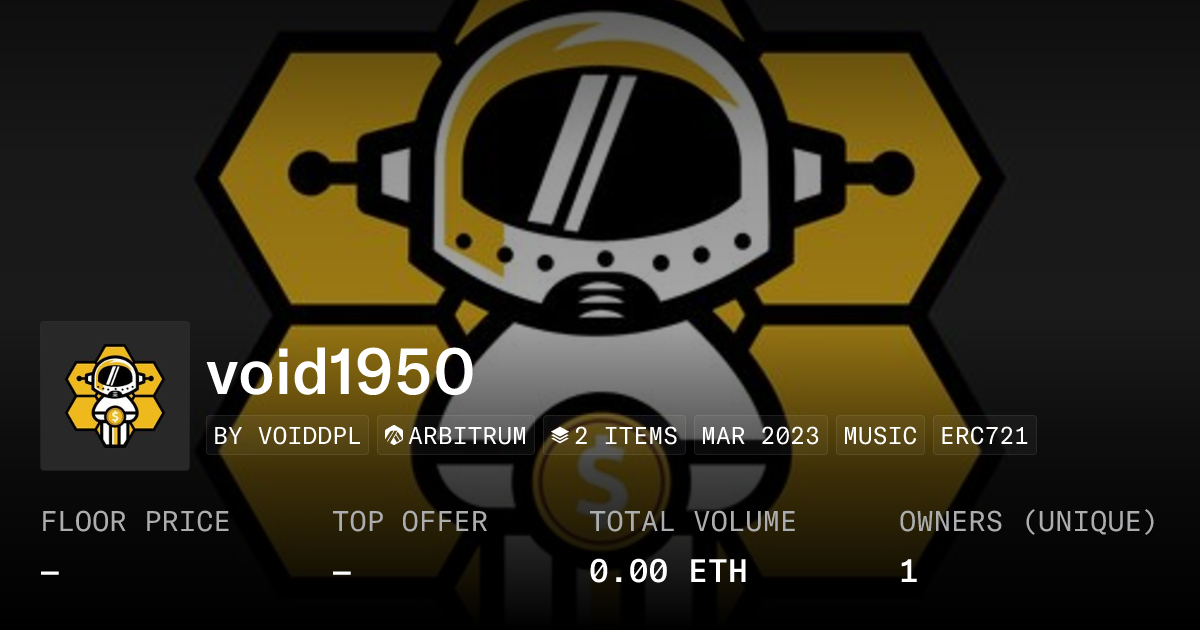 void1950 - Collection | OpenSea