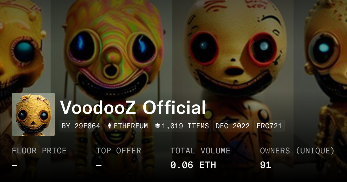 VoodooZ Official - Collection | OpenSea