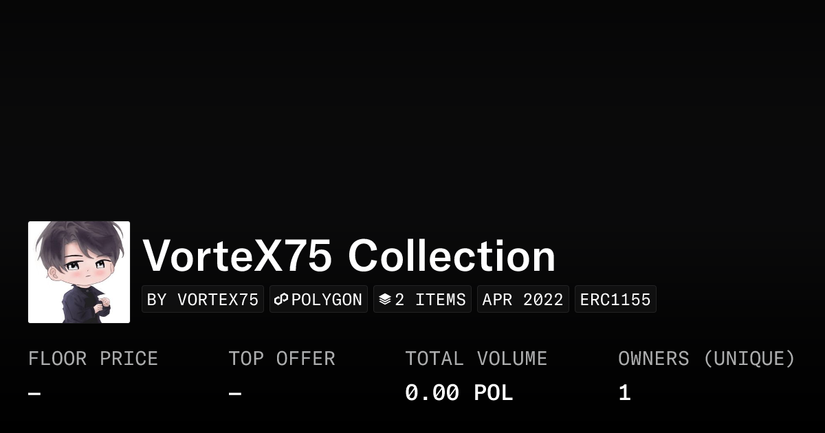 VorteX75 Collection - Collection | OpenSea