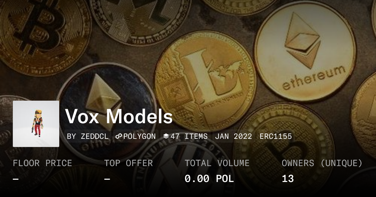 Vox Models - Collection | OpenSea