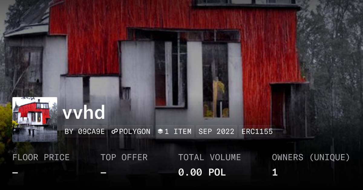 vvhd - Collection | OpenSea