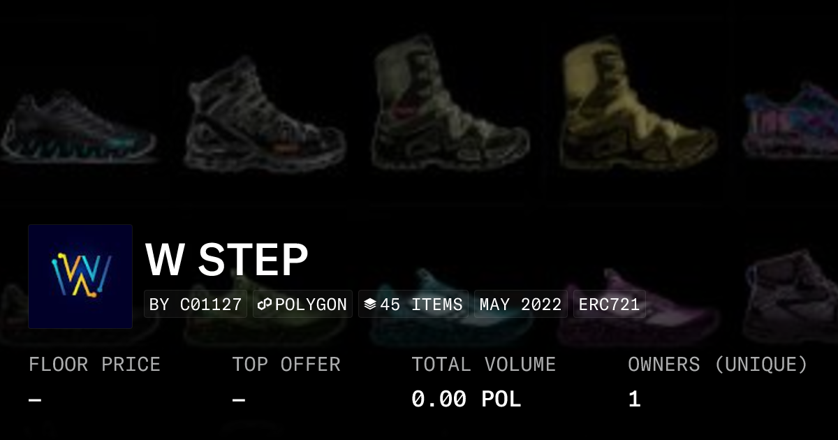 W STEP - Collection | OpenSea