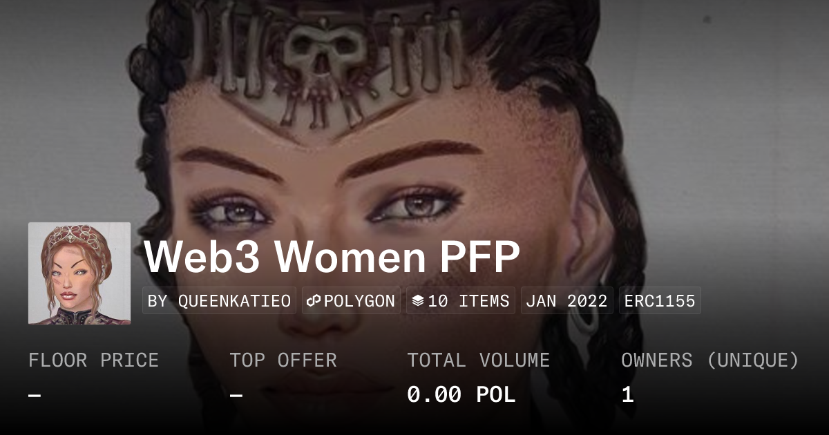 Web3 Women PFP - Collection | OpenSea