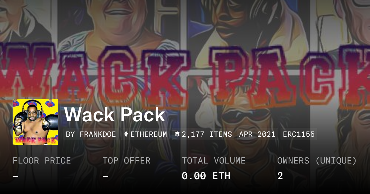 Wack Pack - Collection | OpenSea