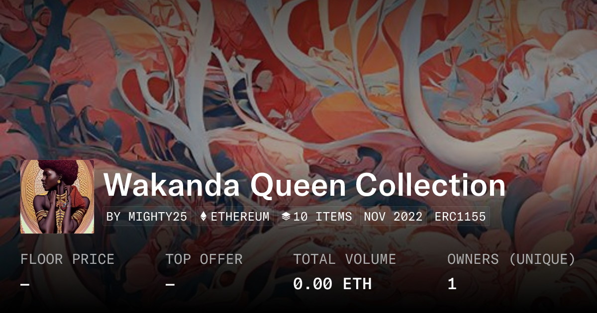 Wakanda Queen Collection - Collection | OpenSea