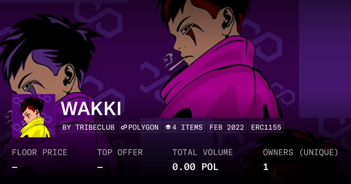 WAKKI - Collection | OpenSea