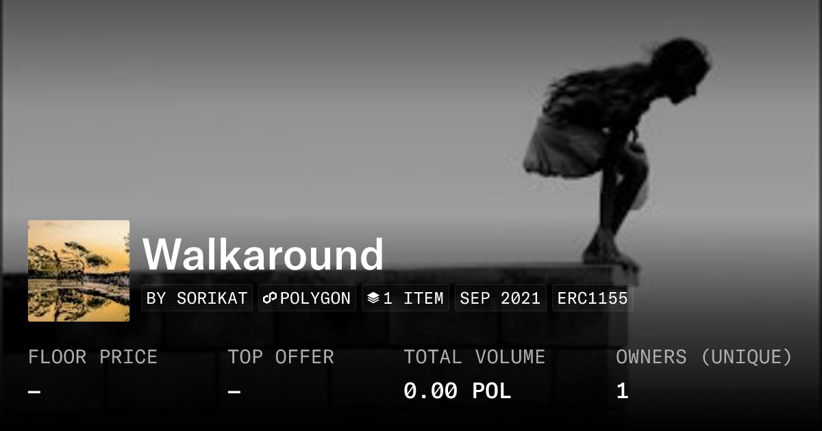 Walkaround - Collection | OpenSea