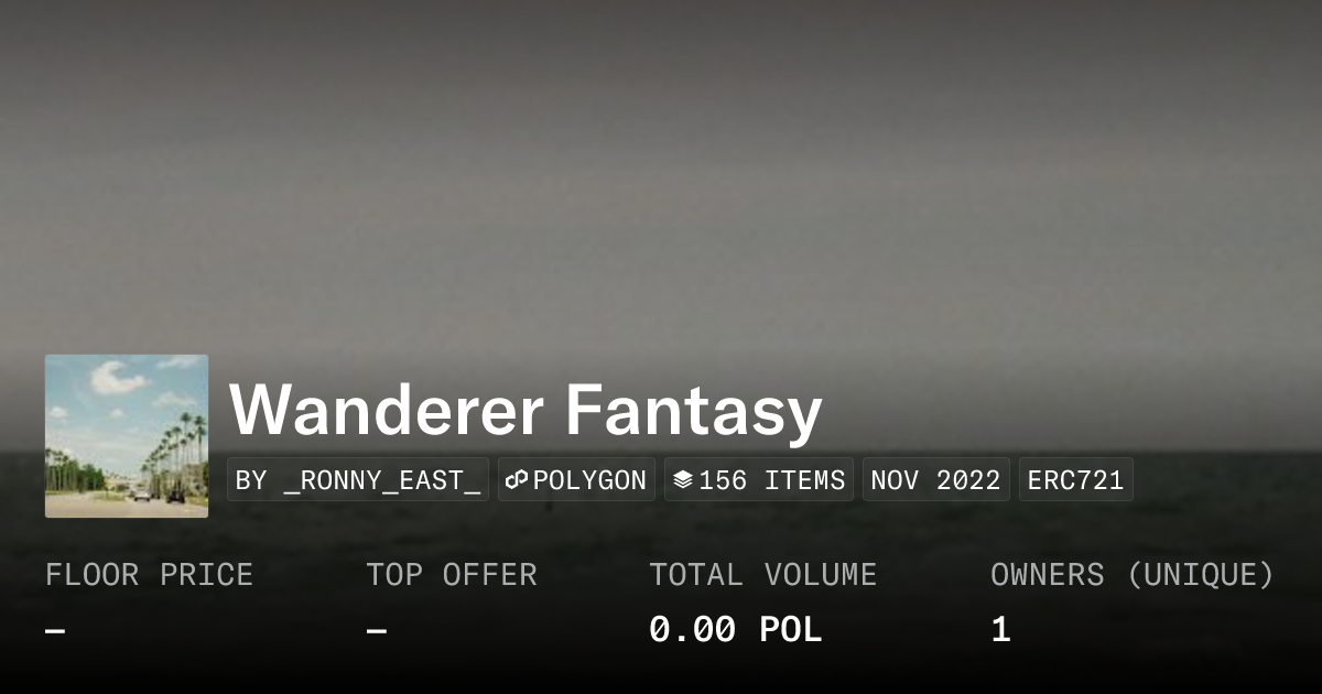Wanderer Fantasy - Collection | OpenSea