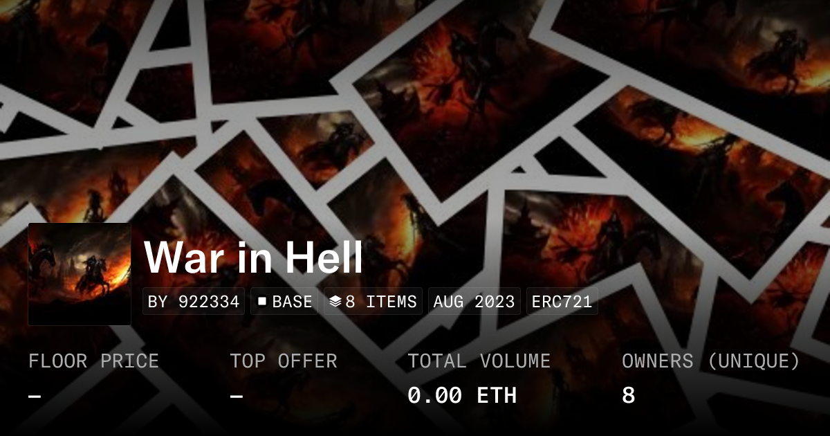 War in Hell - Collection | OpenSea