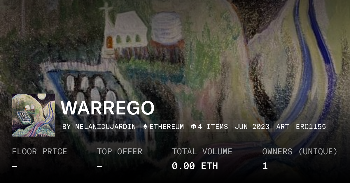 WARREGO - Collection | OpenSea