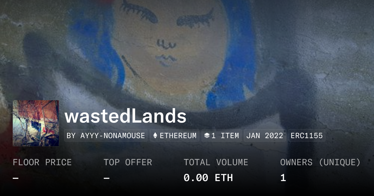 wastedLands - Collection | OpenSea
