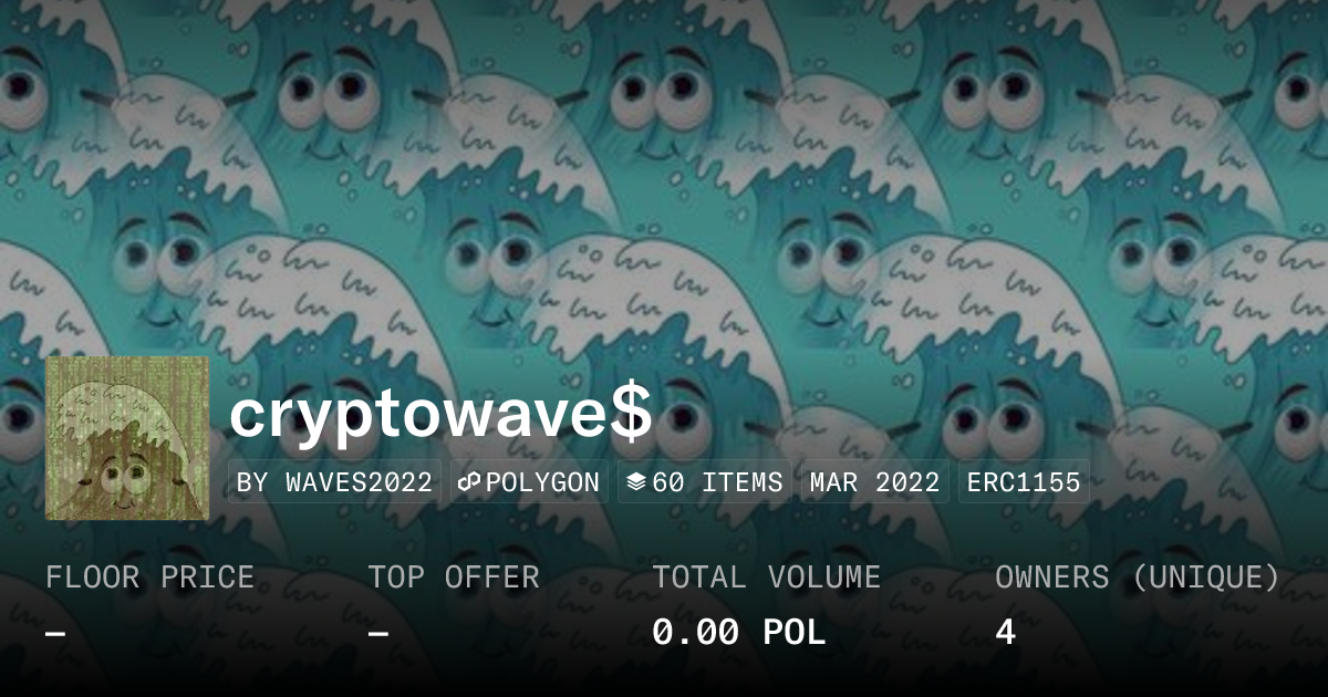 cryptowave$ - Collection | OpenSea
