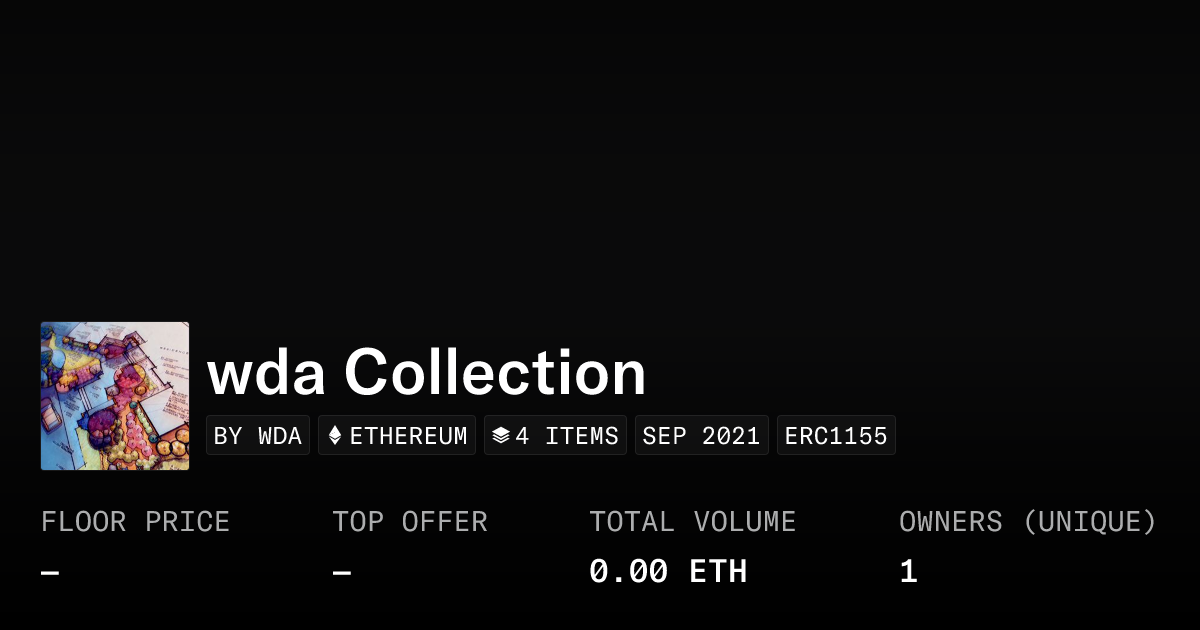 wda Collection - Collection | OpenSea