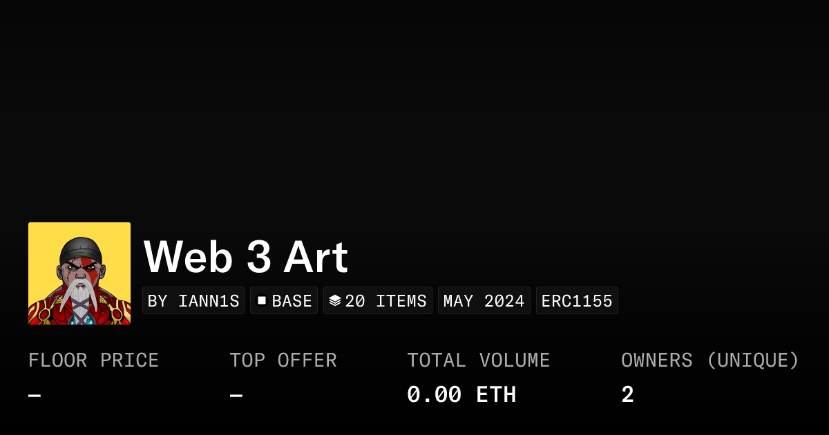 Web 3 Art - Collection | OpenSea