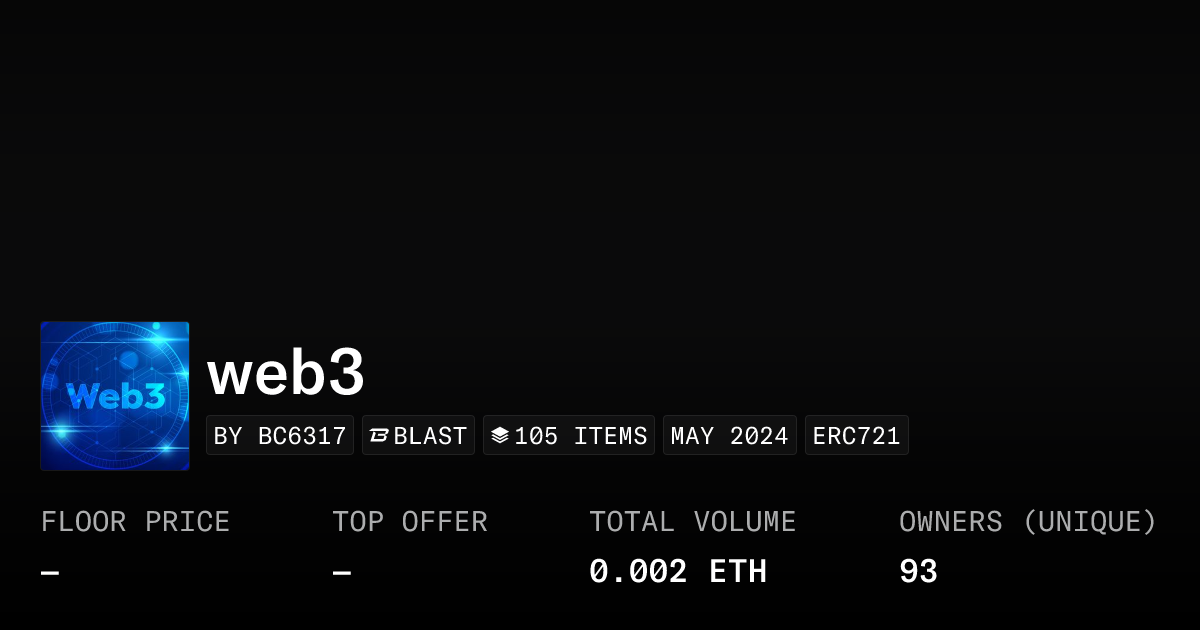 web3 - Collection | OpenSea