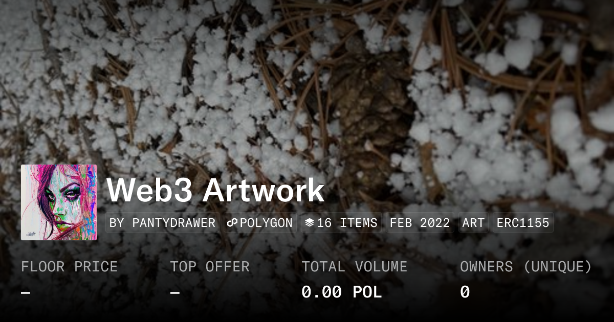 Web3 Artwork - Collection | OpenSea