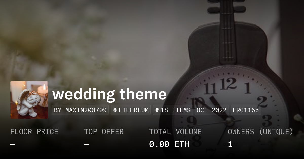 wedding theme - Collection | OpenSea