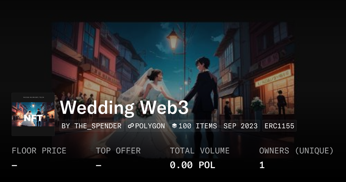Wedding Web3 - Collection | OpenSea