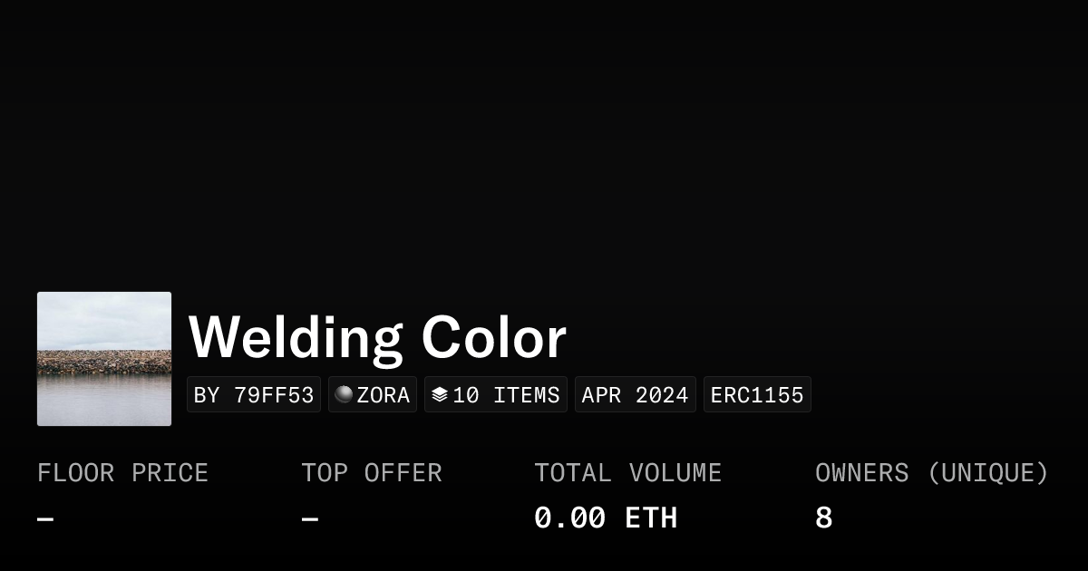 Welding Color - Collection | OpenSea