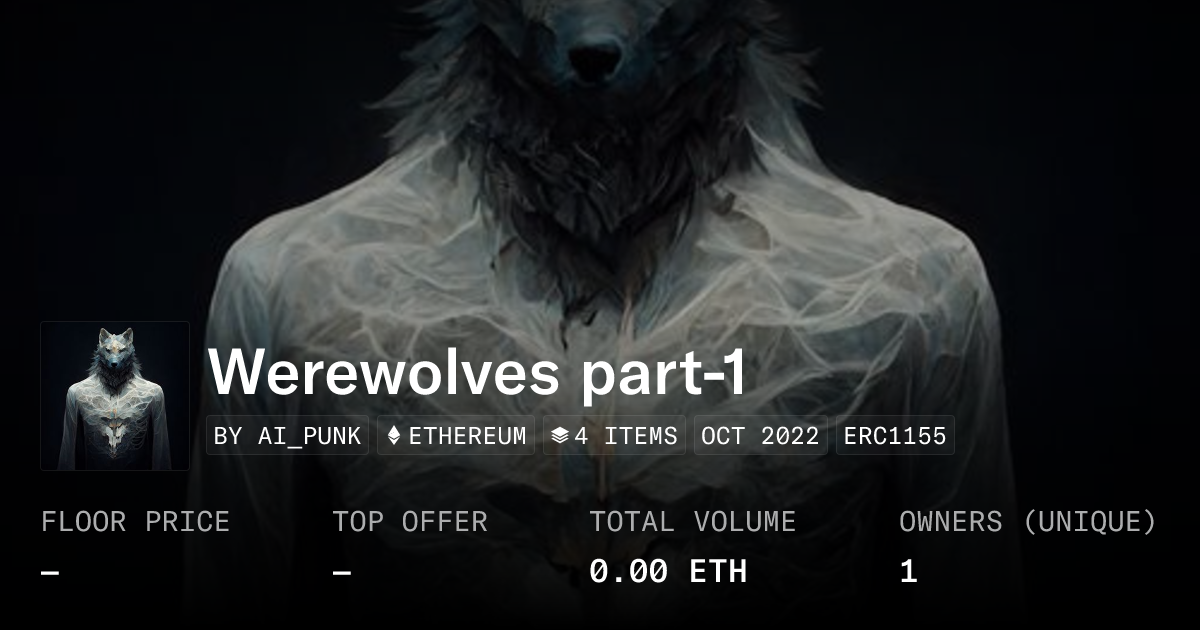 Werewolves part-1 - Collection | OpenSea