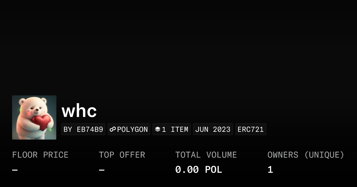 whc - Collection | OpenSea