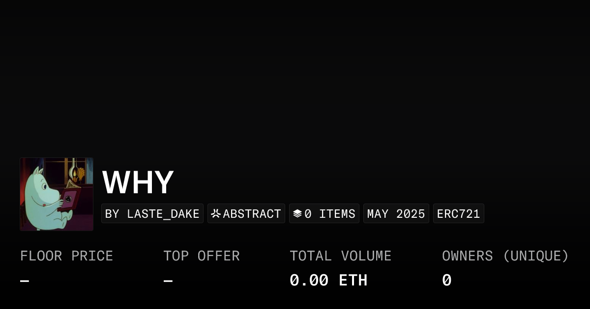 WHY - Collection | OpenSea