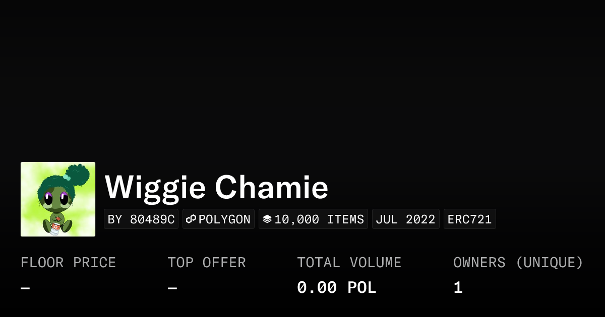 Wiggie Chamie - Collection | OpenSea