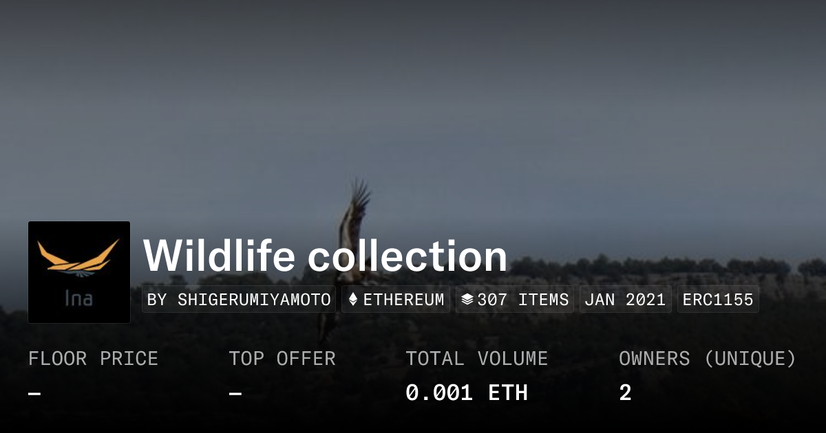 Wildlife collection - Collection | OpenSea