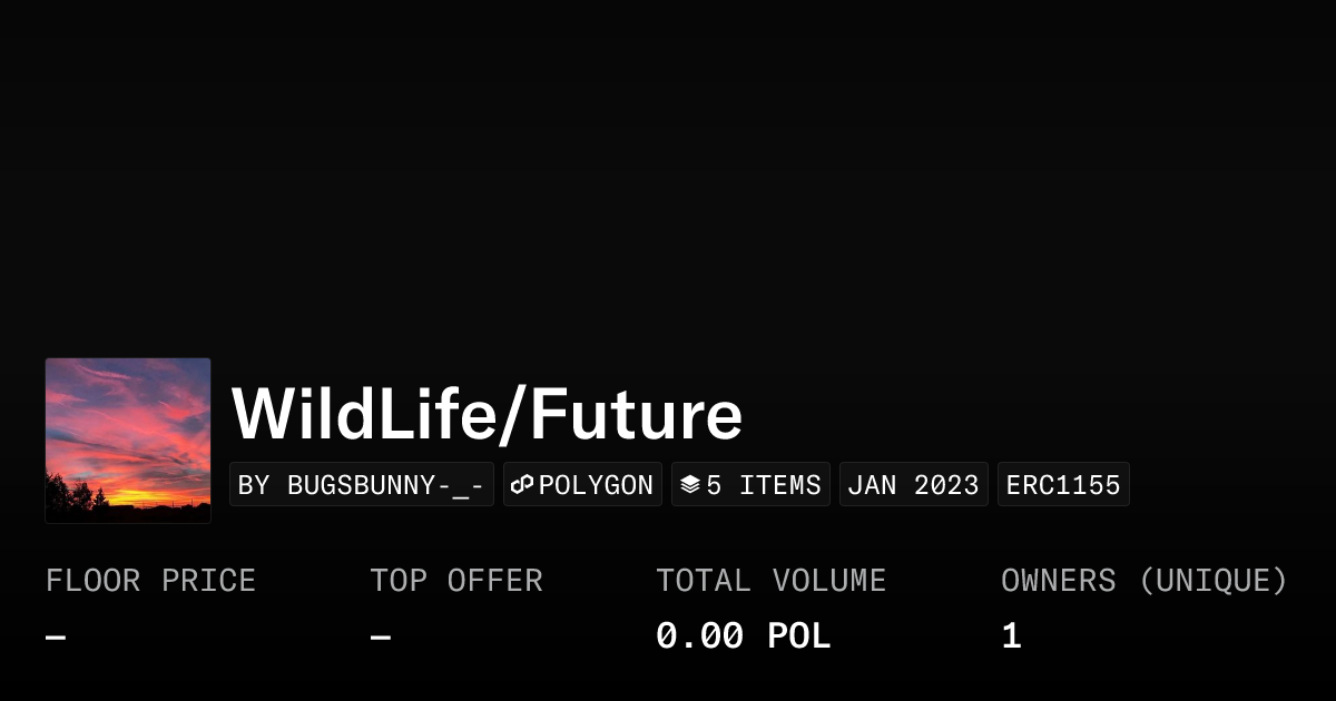 WildLife/Future - Collection | OpenSea