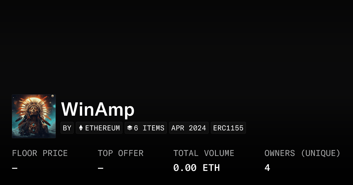 WinAmp - Collection | OpenSea